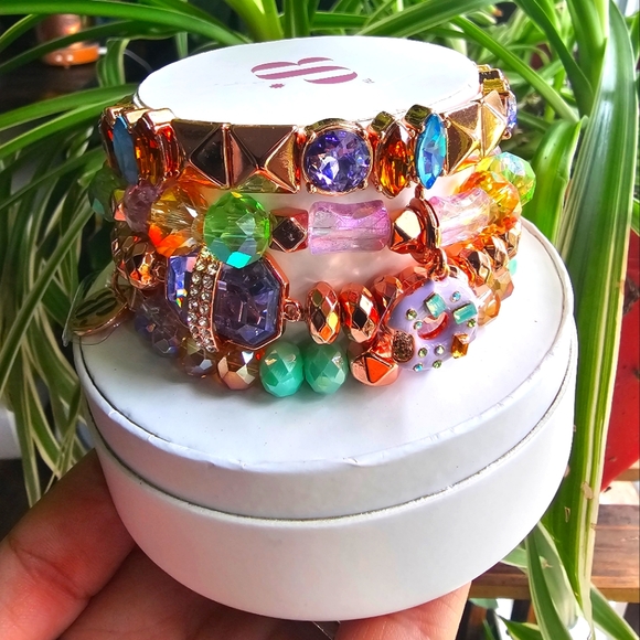 Jewelry | Bomb Party Spring Stack | Poshmark